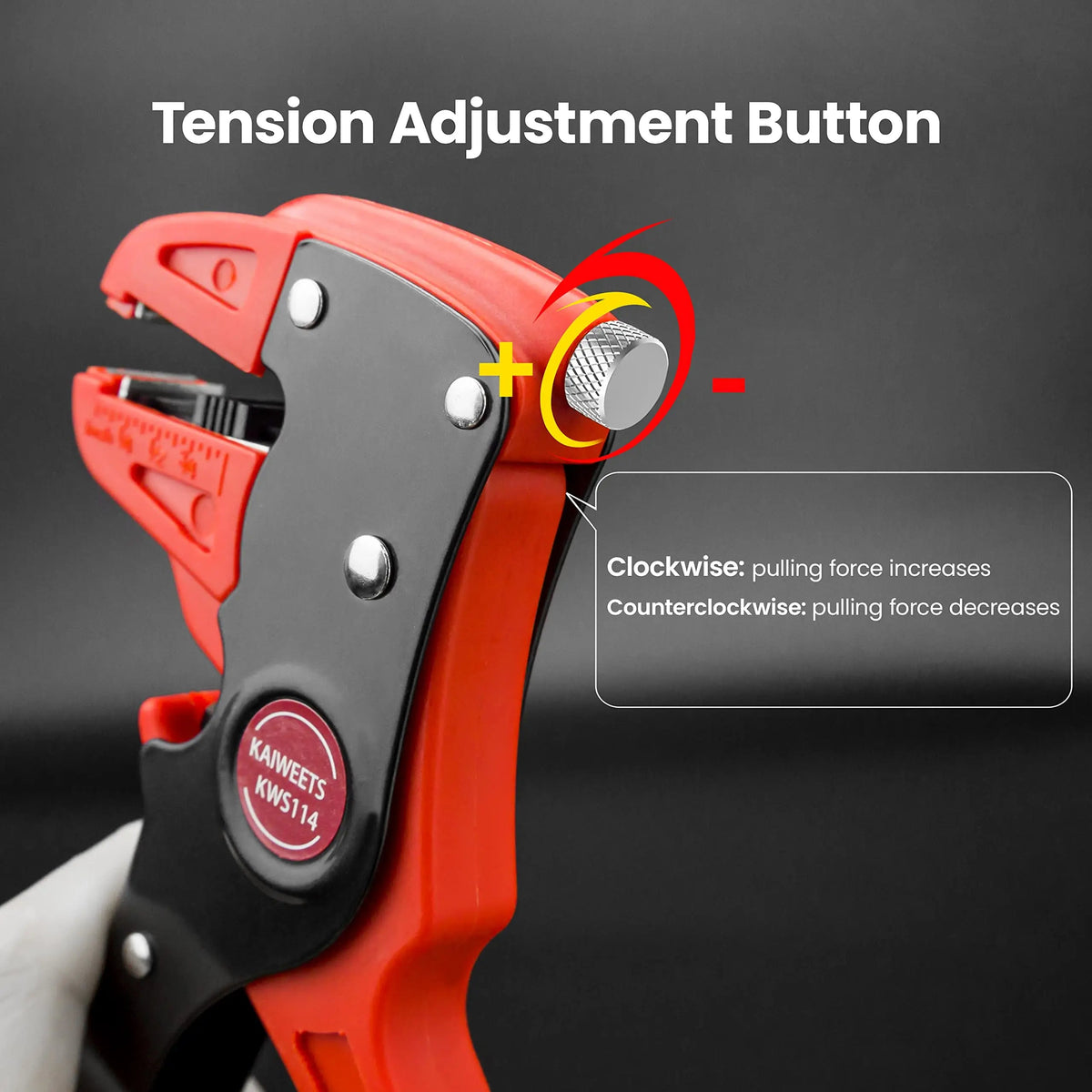 WireMaster™ 10-24 AWG 2-in-1 Wire Stripper – Bibtic