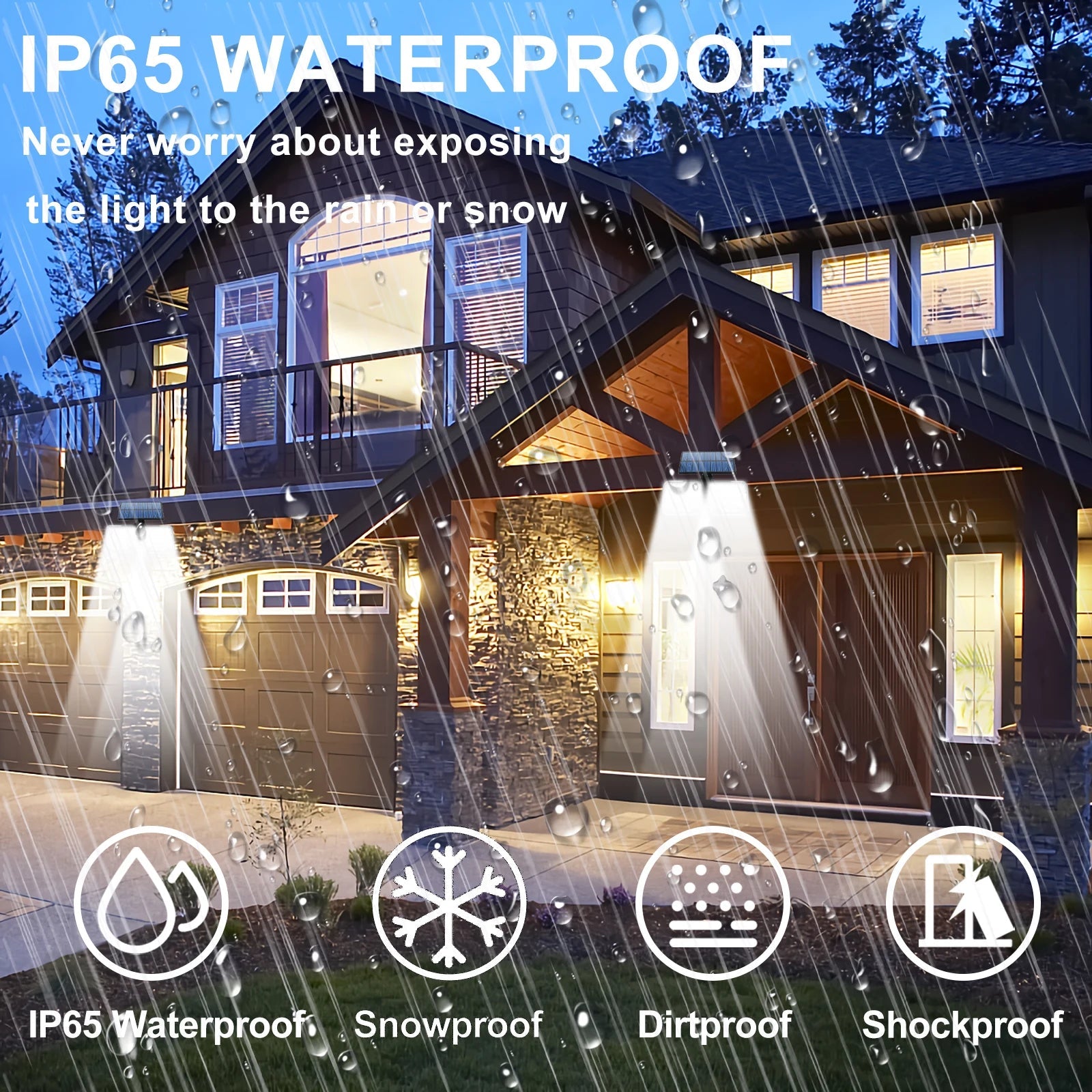 SunGuard™ Solar Motion Sensor Outdoor Lamp – Bibtic