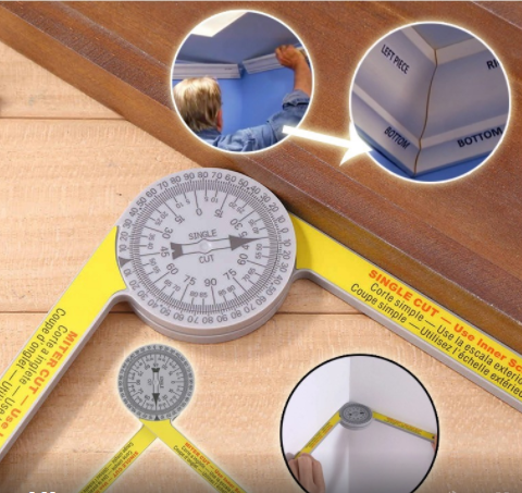 Professional miter protractor – Bibtic