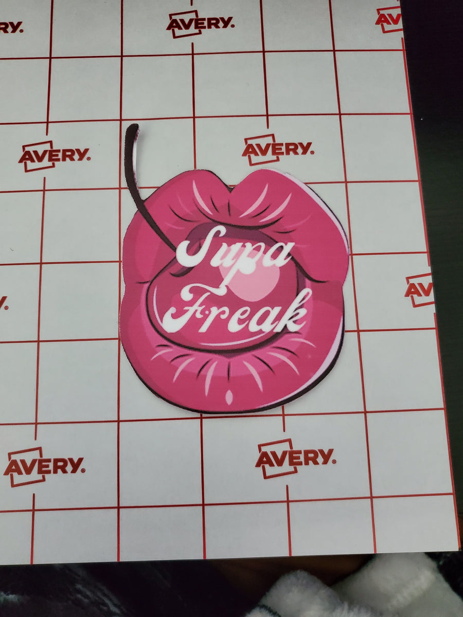 Supa Freak sticker – bibtic