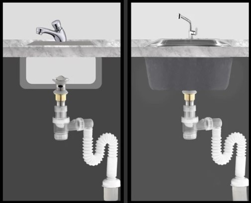 Telescopic Sink Trap System – bibtic