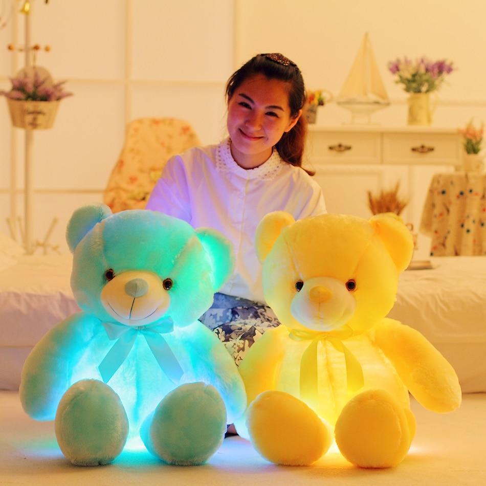 Glow Bear - Light Up Teddy Bear – Bibtic