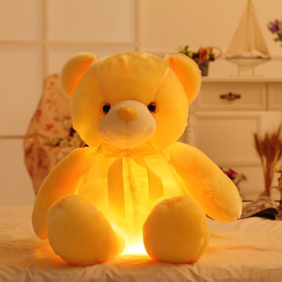 Glow Bear - Light Up Teddy Bear – Bibtic