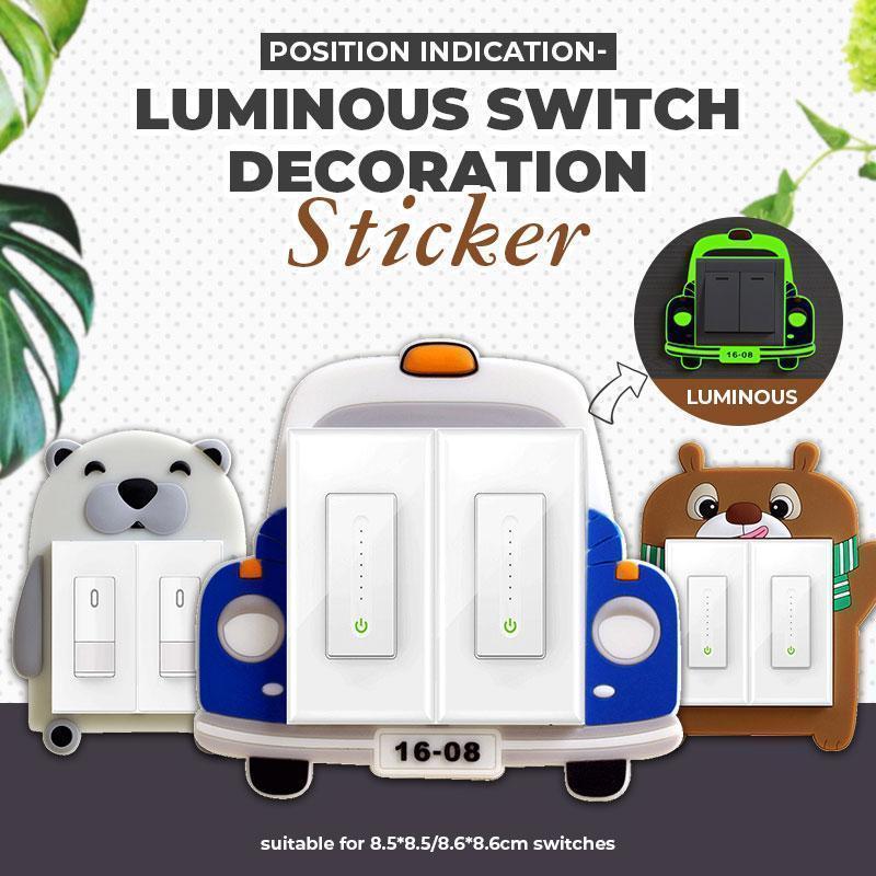 Position Indication Luminous Switch Decoration Sticker – bibtic