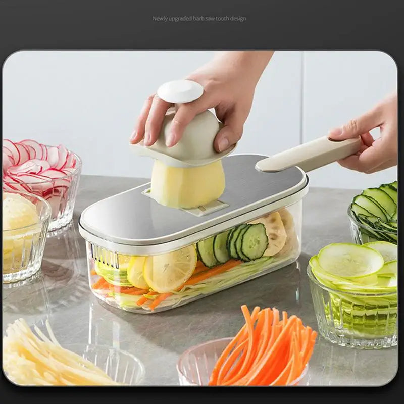 Multi-Blade Vegetable Cutter & Chopper – Bibtic